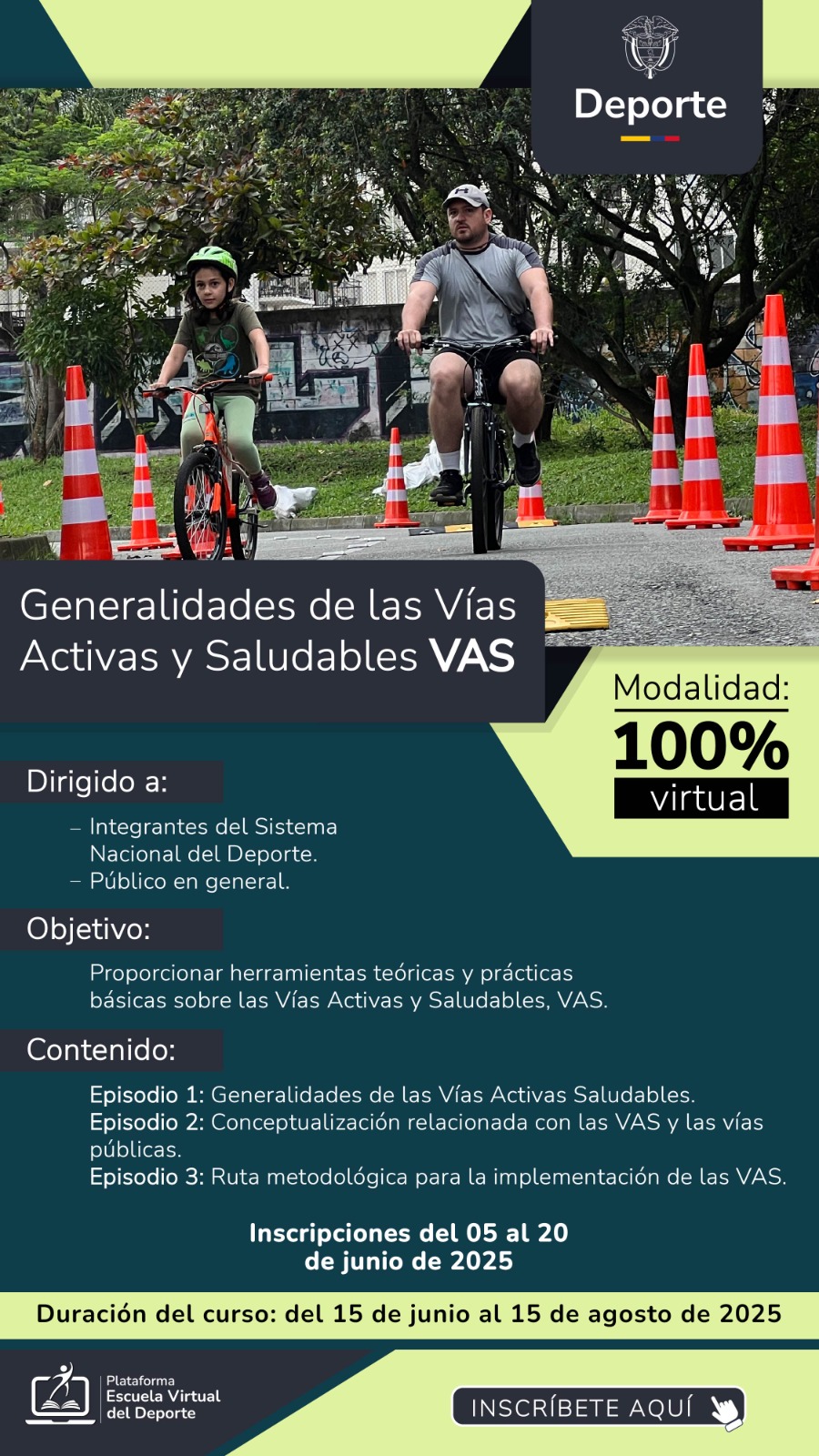 Plataforma Escuela Virtual del Deporte, Mindeporte : Resultados de la ...