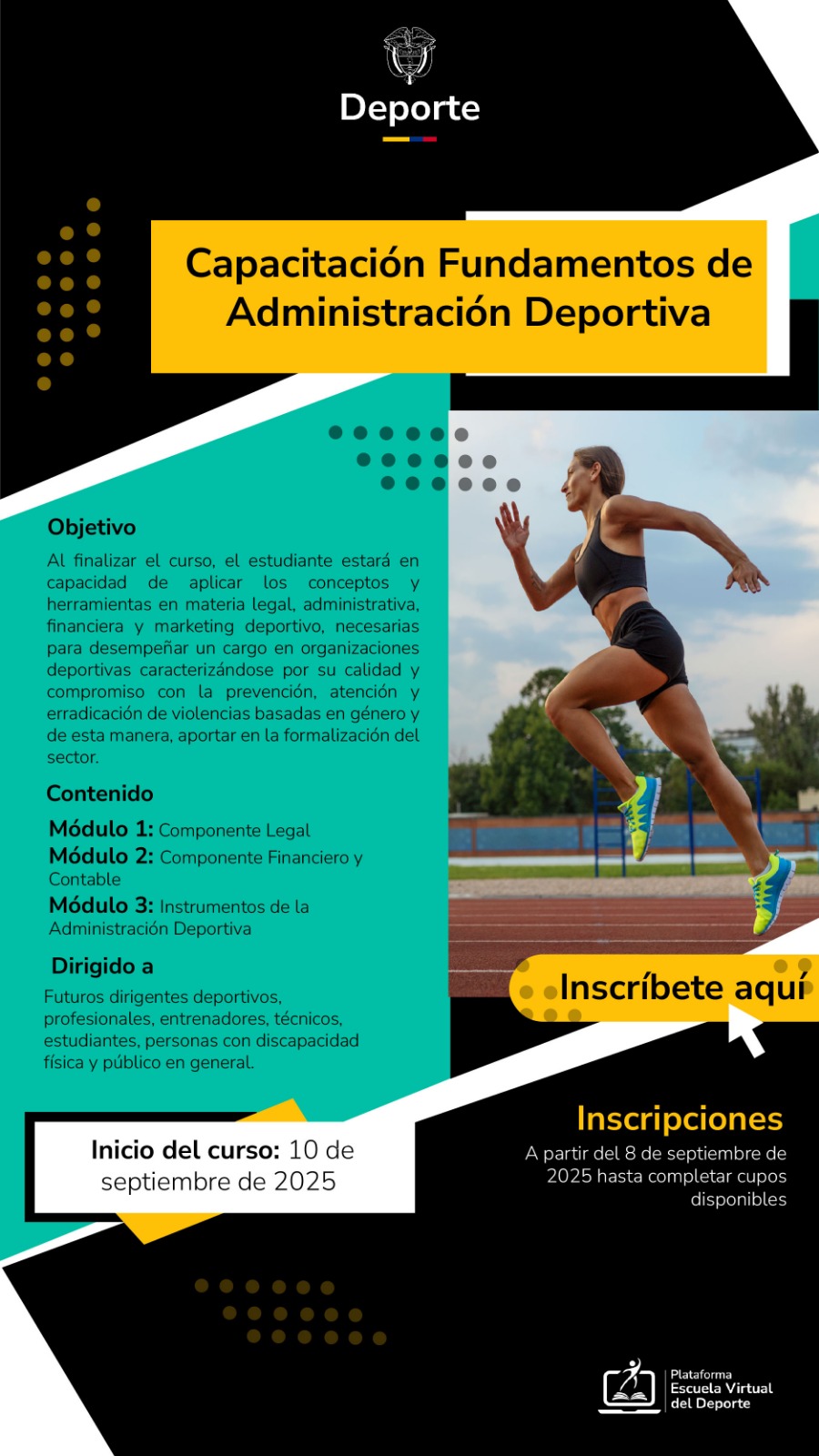 Plataforma Escuela Virtual del Deporte, Mindeporte : Resultados de la ...