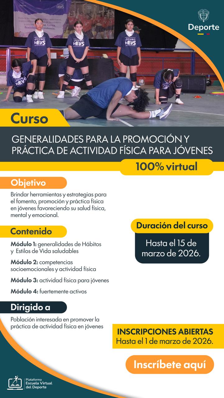 Plataforma Escuela Virtual del Deporte, Mindeporte : Resultados de la ...