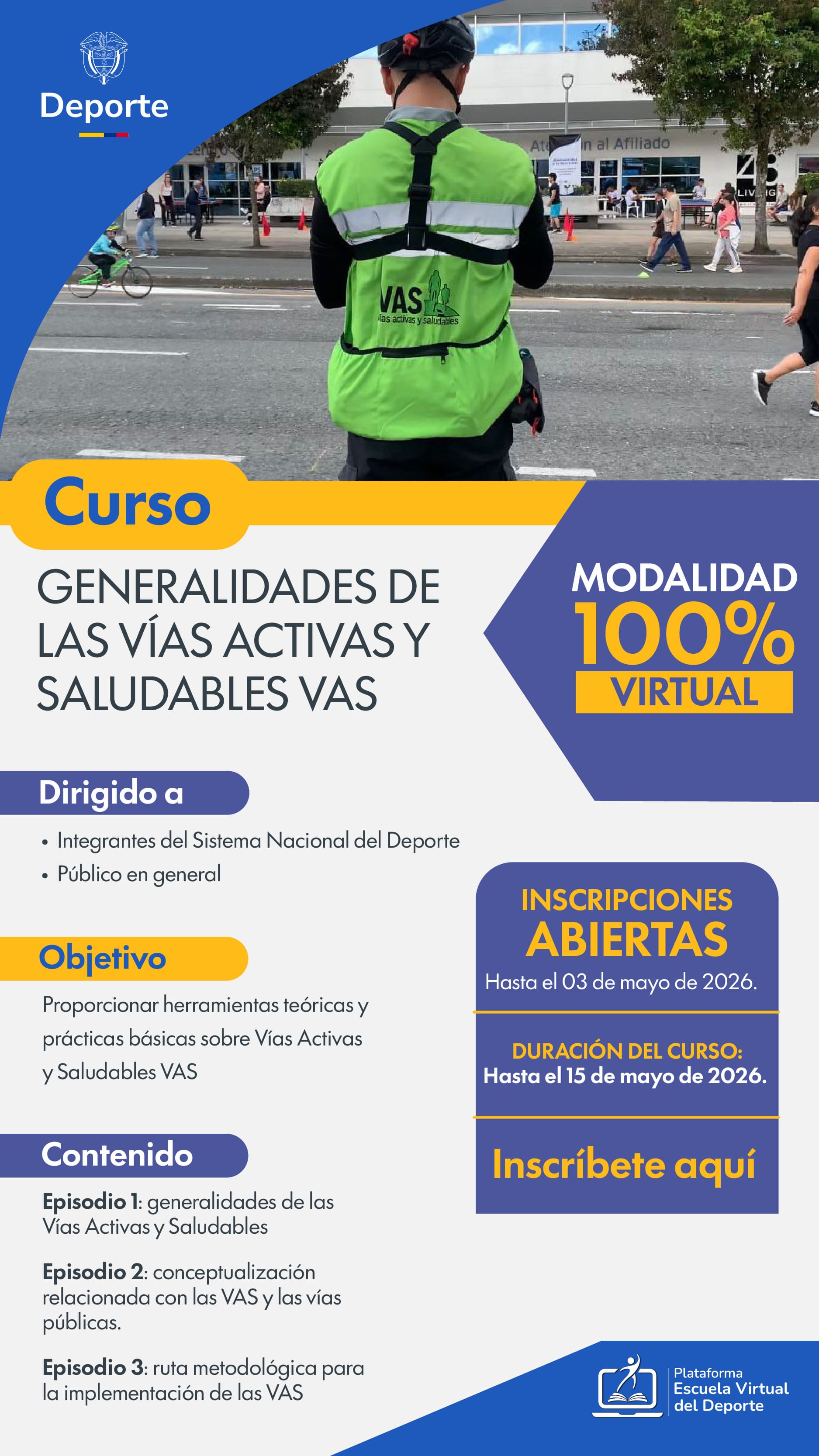 Plataforma Escuela Virtual del Deporte, Mindeporte : Resultados de la ...